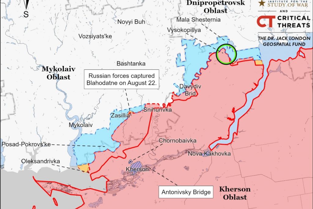 Zmniejsza się potencjał ofensywny rosyjskich wojsk w obwodzie ...
