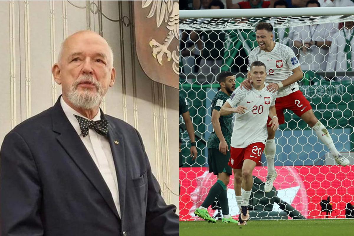 Janusz Korwin-Mikke komentuje pierwszą połowę meczu Polska - Arabia Saudyjska - NCZAS.COM