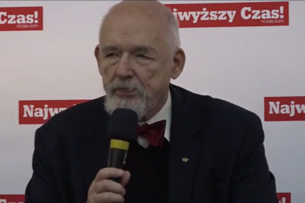 Korwin-Mikke mówi o pandemii i światowych elitach. "To była próba ...