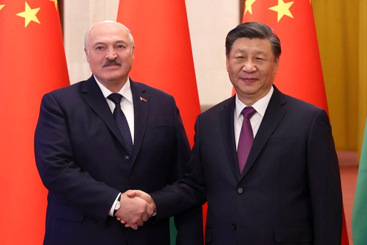 Aleksandr Łukaszenka i Xi Jinping ustalili jak omijać sankcje nałożone ...