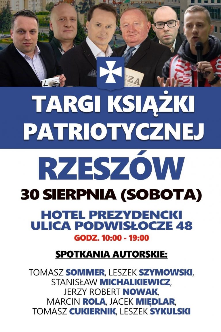 Targi Książki Patriotycznej w Rzeszowie. Przyjdź i spotkaj się z ...